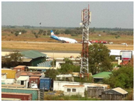 Breaking News - Juba International Airport runway blocked by plane ...