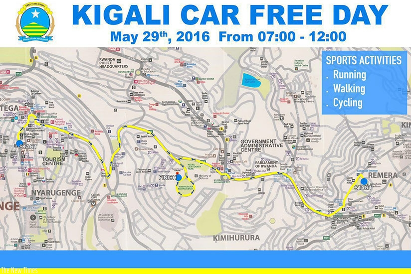 Kigali prepares for first ever car free Sunday - ATC News by Prof. Dr ...
