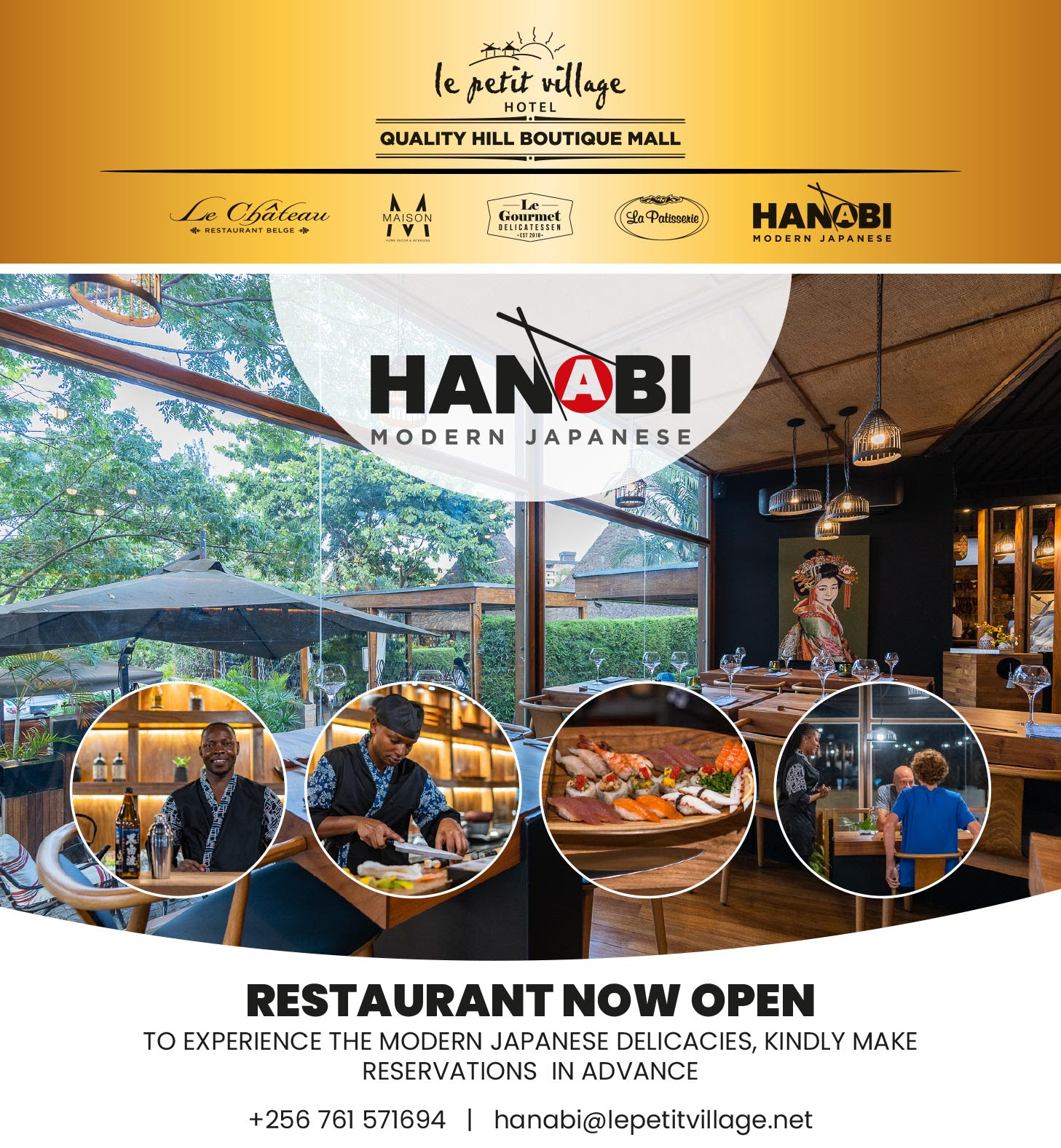 Japanese Restaurant boosts #Kampala food scene - ATC News by Prof. Dr. Wolfgang H. Thome