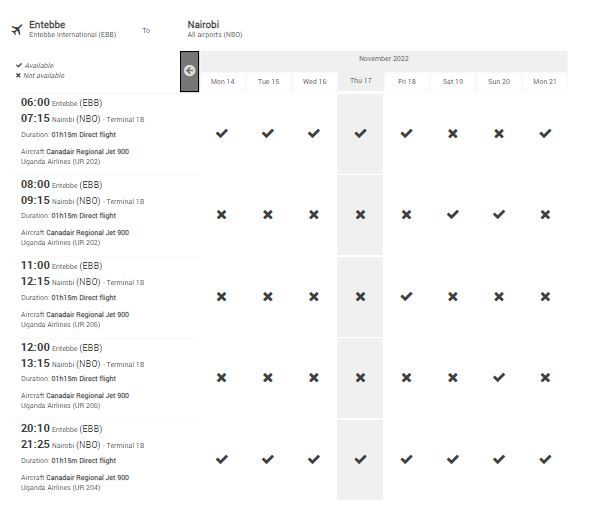 #UgandaAirlines ups Nairobi frequencies with third flight on Fridays ...